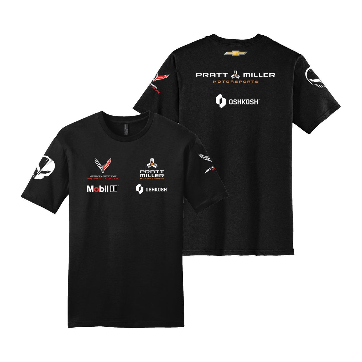 Pratt Miller Corvette Racing Fan Tee - Black – Team IMSA