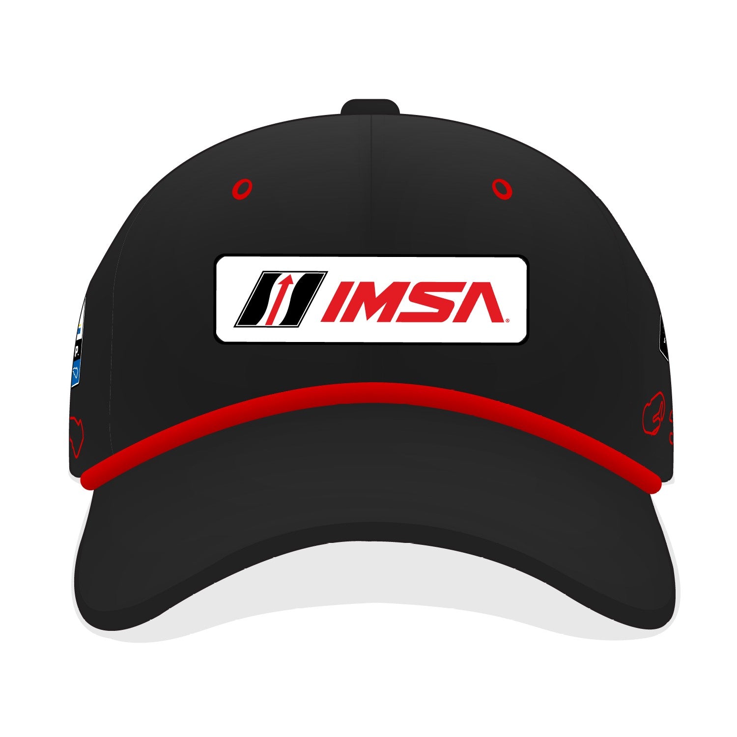 2026 IMSA Track Outline Performance Hat - Black – Team IMSA